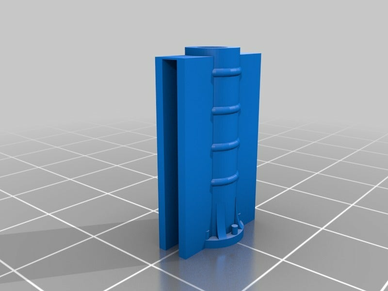 Free STL file 009 GN15 O-16.5 Model railway pier supports・3D printing ...