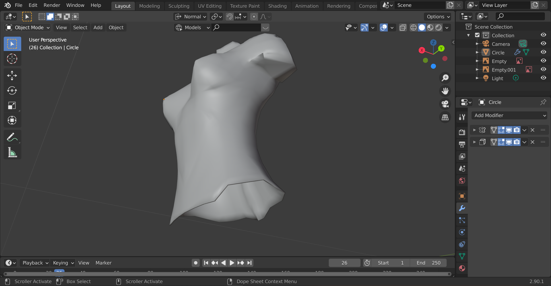 STL file Woman bust・Model to download and 3D print・Cults