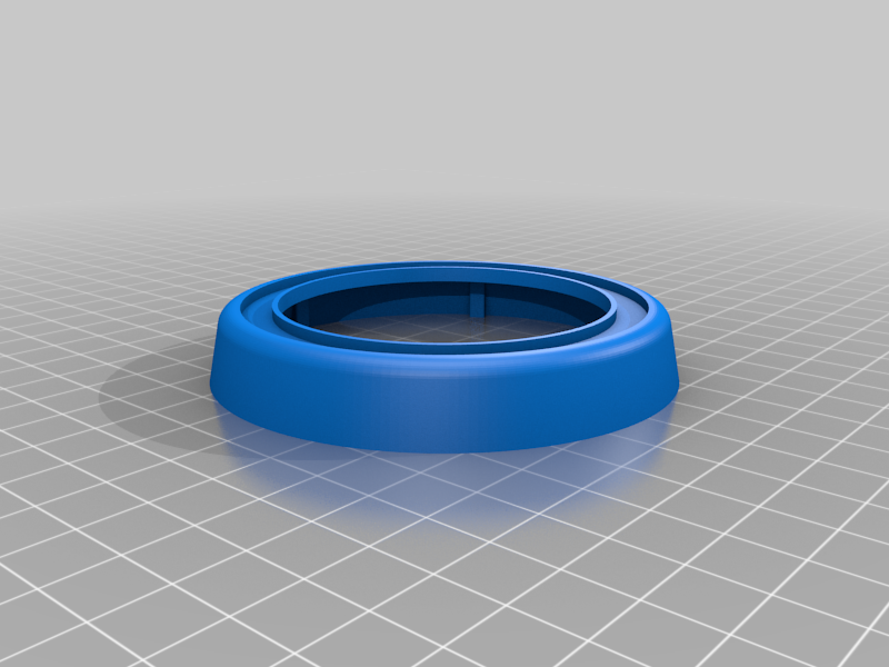 Free STL file Abarth non-standard manometer cover 👽・Template to ...