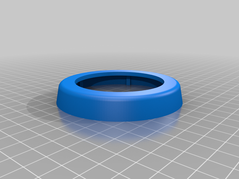 Free STL file Abarth non-standard manometer cover 👽・Template to ...