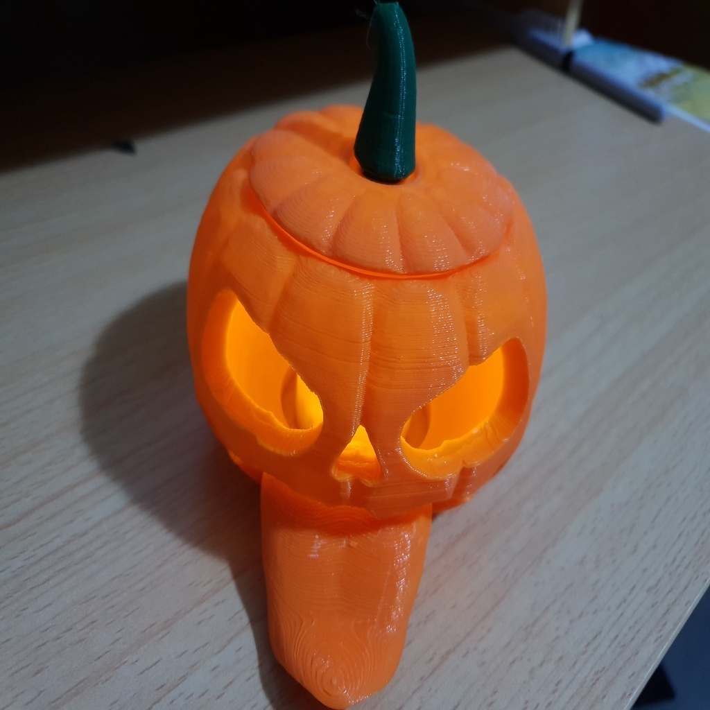 Free 3D file Cheeky Jack-O'Lantern・3D printer design to download・Cults