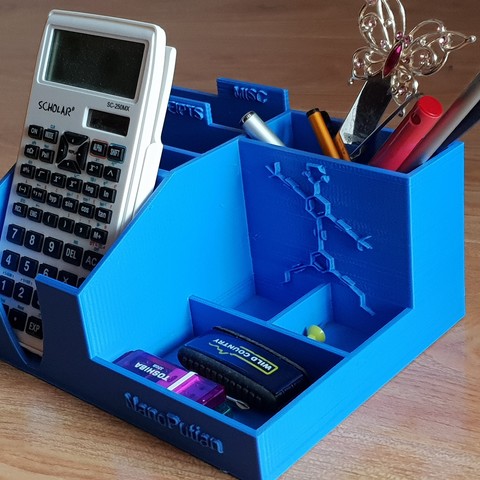 Download free STL file NanoPutian Desk Organizer • 3D printer model ・ Cults