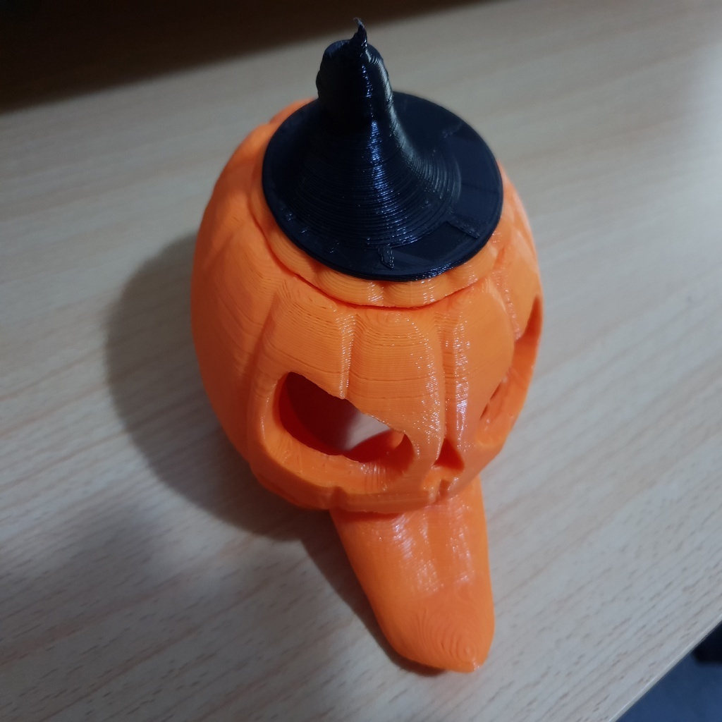 Free 3D file Jack-O'-Lantern Witch Hat 🧙‍♀️・3D printing idea to ...