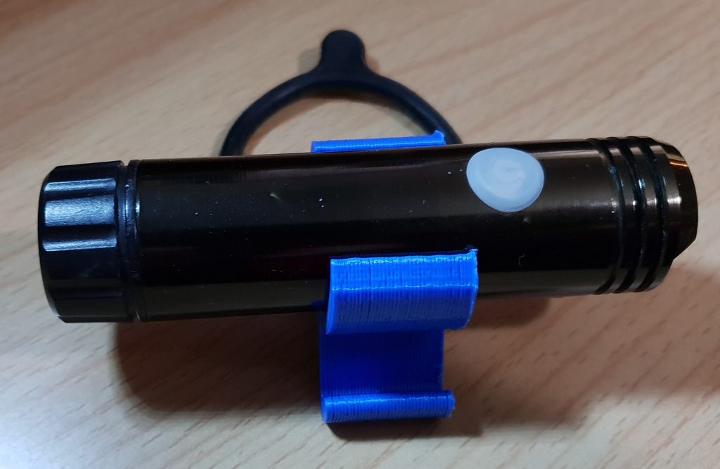 Free 3D file Front LED Bicycle Light Mount・3D print design to download ...