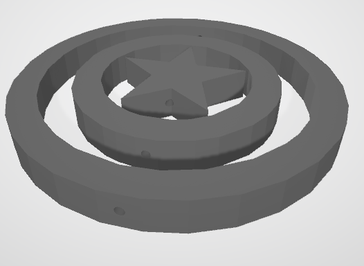 STL file rotating star・Template to download and 3D print・Cults