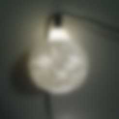 Download STL file Garfield Christmas lithophane bulb • 3D printing ...