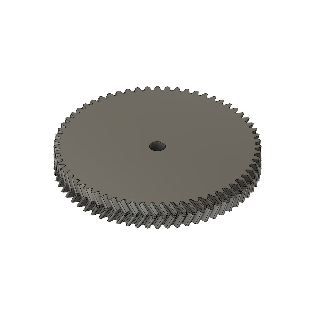 STL file Helical Gears Module 1 ⚙️・3D print object to download・Cults