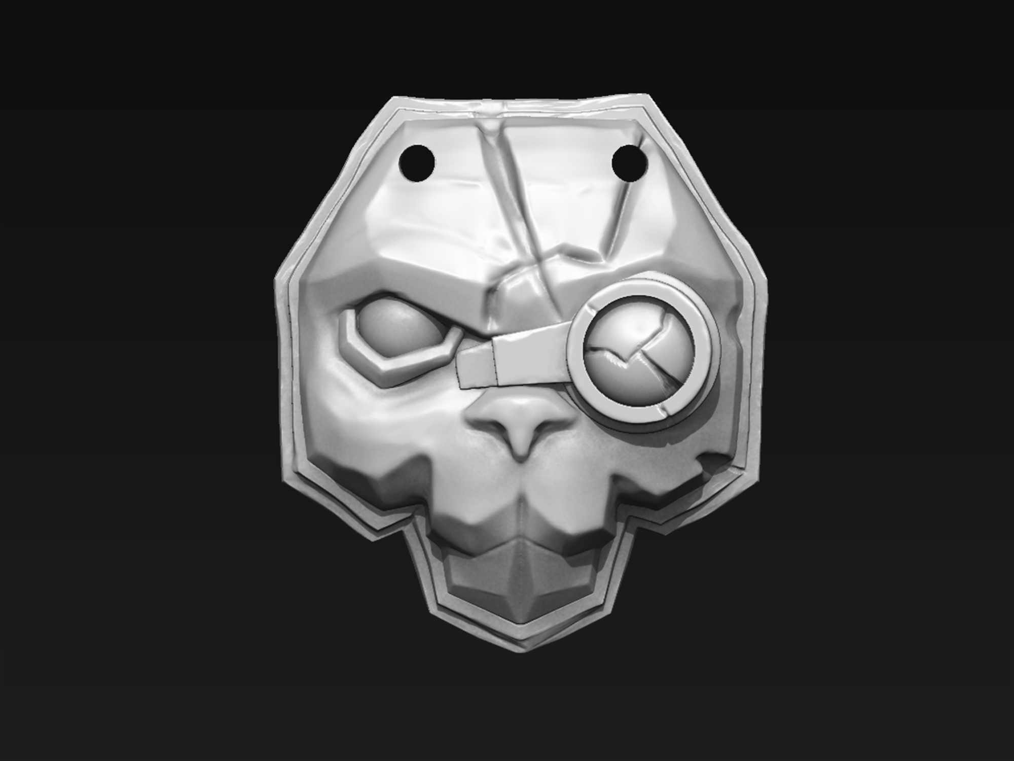 STL file Borderlands inspired Tiny Tina's mask・3D printing template to ...