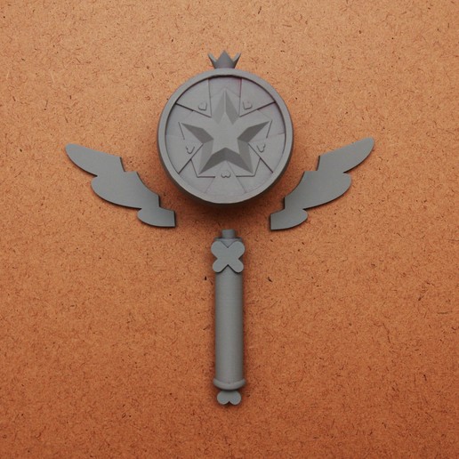 Download STL file Star vs the Forces of Evil inspired wand Season 1 ...