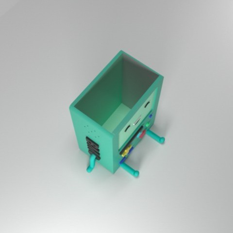 Download free STL file BMO pen stand • 3D printing design ・ Cults