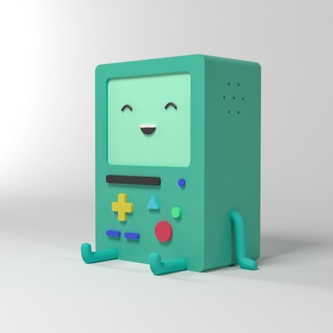 Download free STL file BMO pen stand • 3D printing design ・ Cults