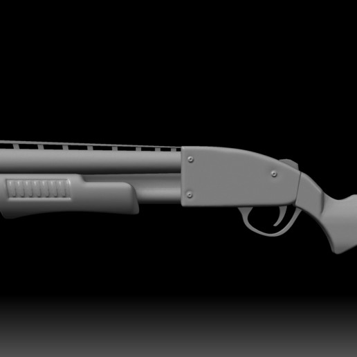 Download STL file Pump shotgun FORTNITE 3D model cosplay • 3D printer ...