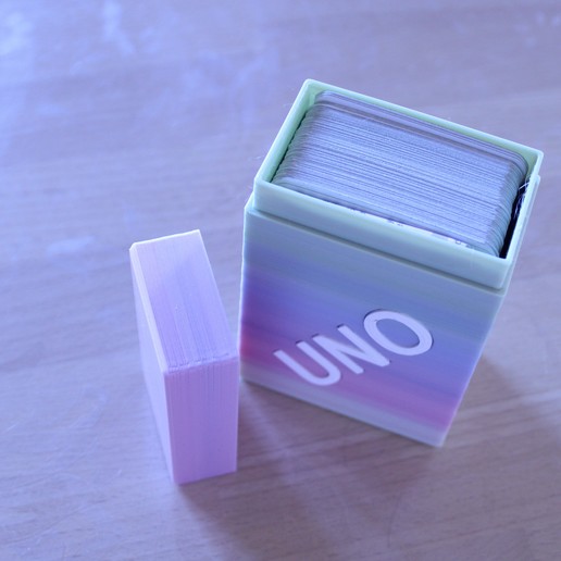Download free STL file Box for your UNO game cards • Model to 3D print ...