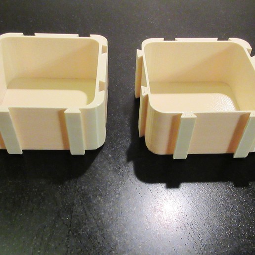 Download STL file Connect and stackable box system • 3D printable ...