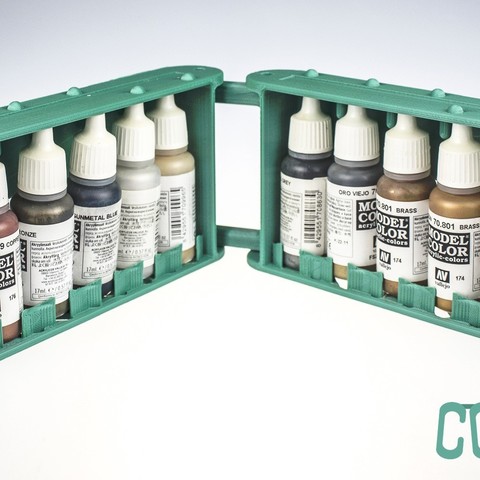 Download STL COCOLOR - ingenious solution for your acrylic colors ・ Cults
