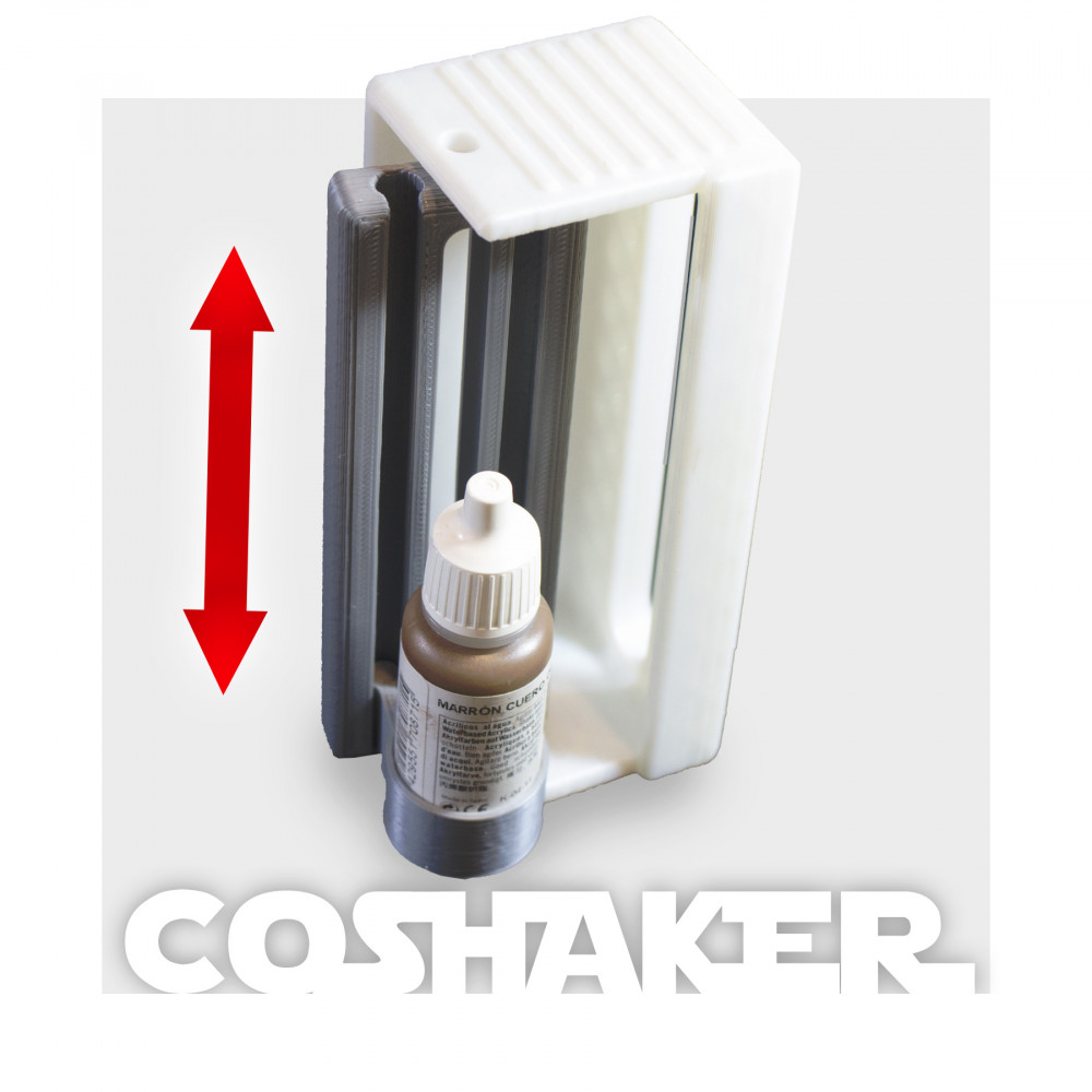 Free STL file coshaker -acrylic color shaker 🎨・3D printing model to ...