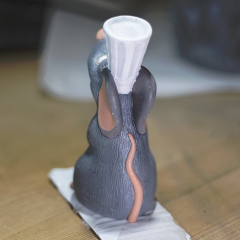 3D printed Remy Ratatouille (Easy print no support) ・ Cults