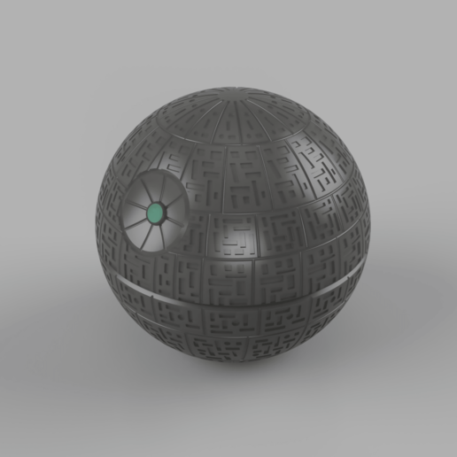 Download 3D printing files death star ・ Cults
