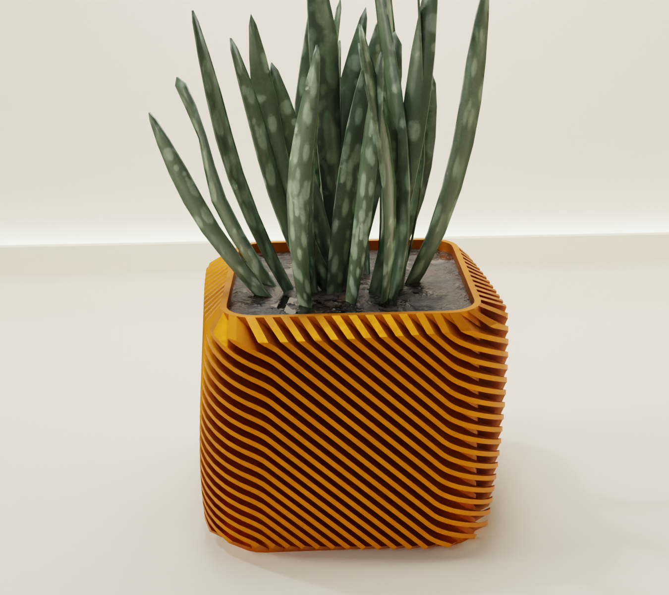 STL file plant pot 66・3D printable model to download・Cults