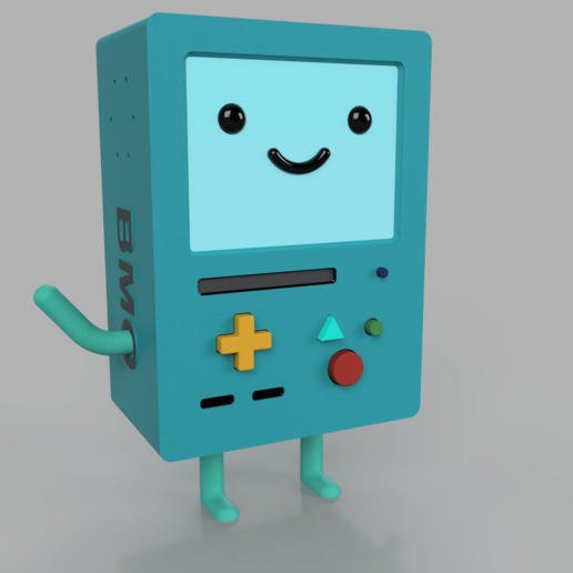 Download STL file BMO adventure time • 3D printer template ・ Cults