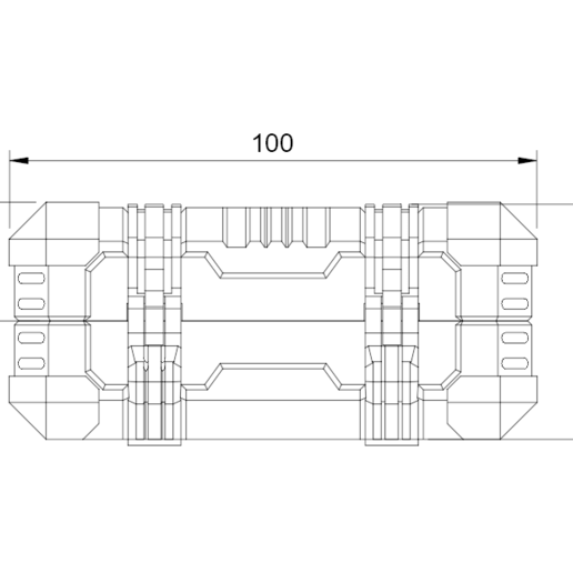 Download STL file scifi crate, chest • 3D printer object ・ Cults