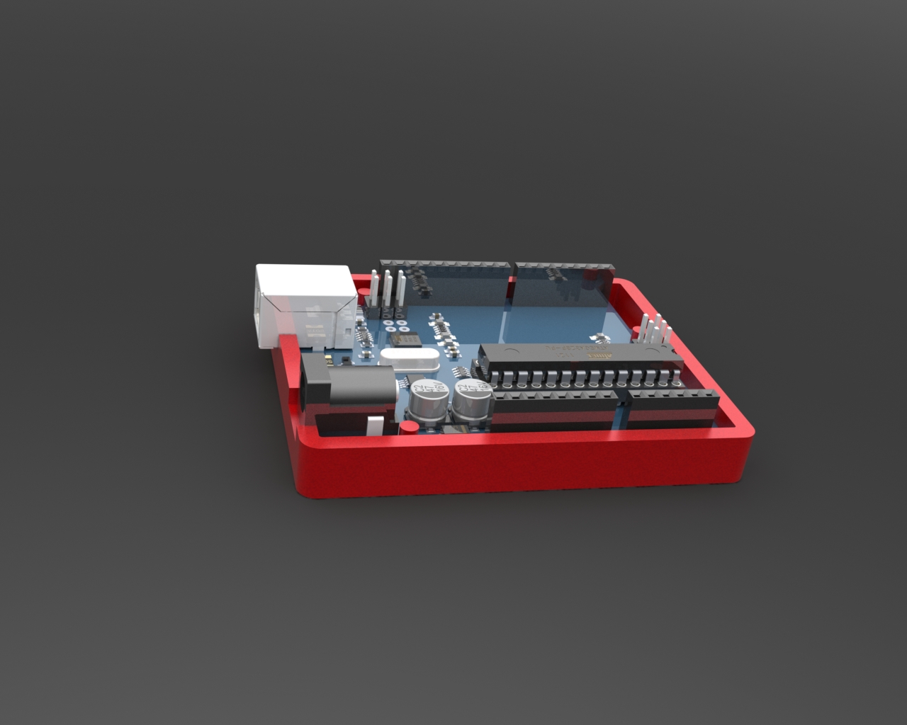 Stl File Arduino Uno Case・model To Download And 3d Print・cults
