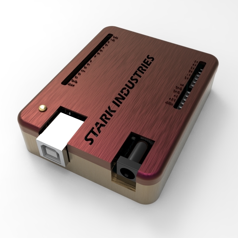 STL file Stark Industries Arduino Uno Case・3D printable design to ...