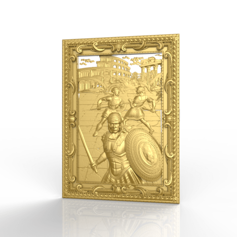 Download free STL file Rome antic circus maximum gladiator fight cnc ...