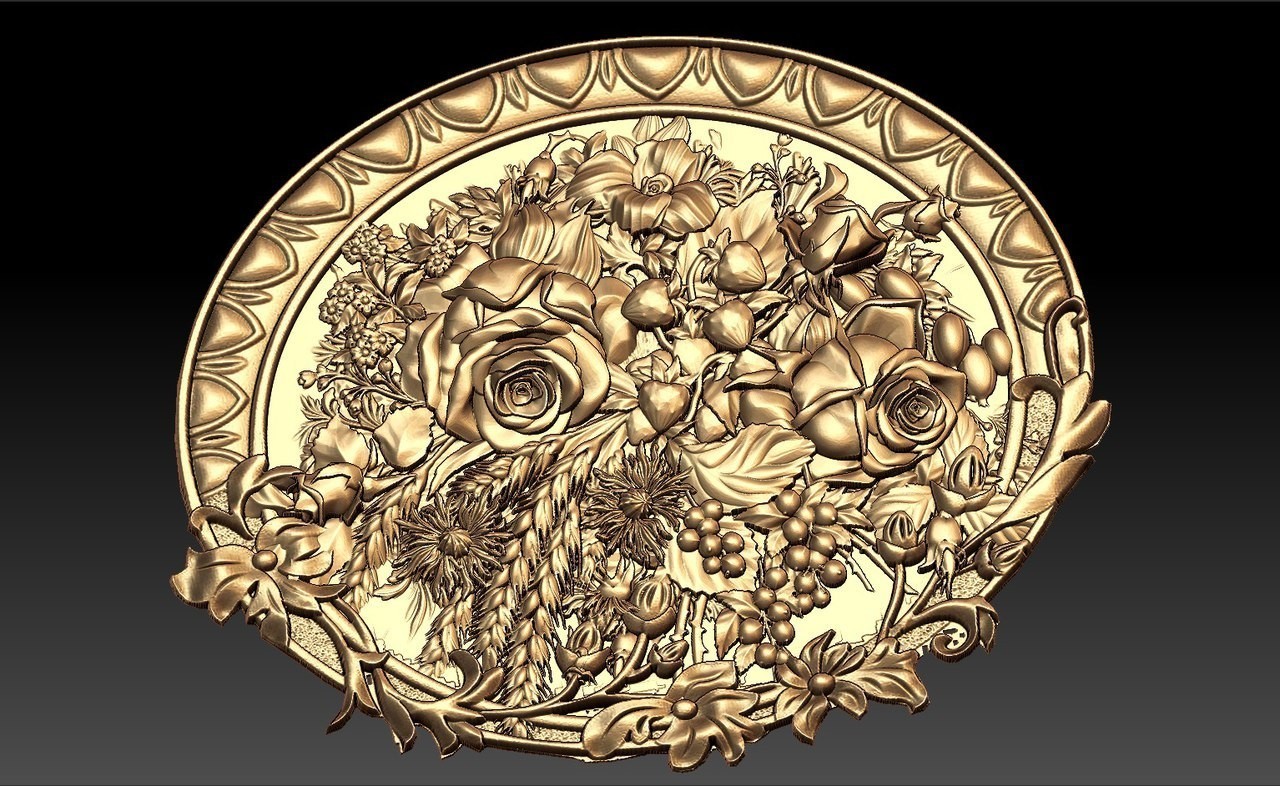 Free STL file Flowers cnc gift frame router・3D print design to download ...