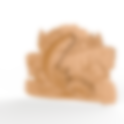 Download free STL trout jumping river cnc router ・ Cults