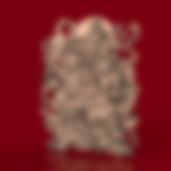 Download free STL file chinese warrior god cnc machine router • Design ...