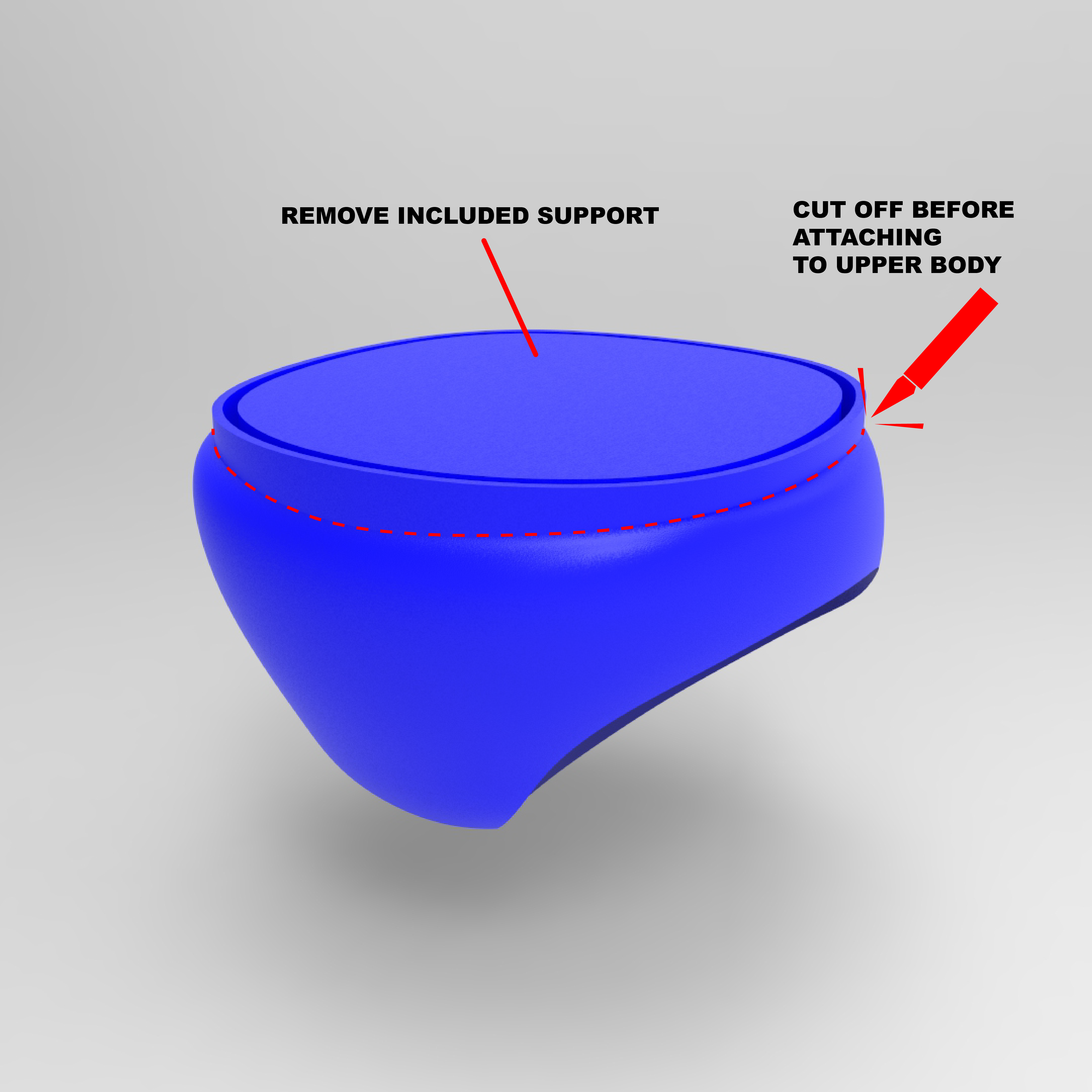 3D file STAY BUFT!・3D printer model to download・Cults