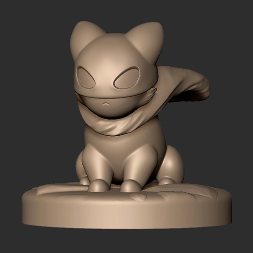 Download OBJ file BATCAT Chibi • 3D printing model ・ Cults