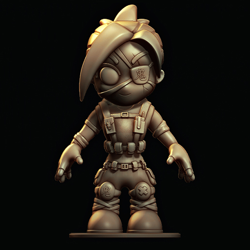 Archivo STL Kitsune - Call of Duty: Cold War & Warzone 🤙・Diseño ...