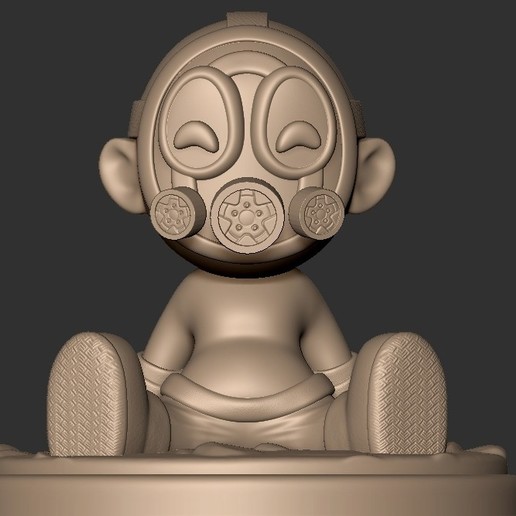 Download OBJ file Psycho Baby ( Borderlands 3 ) • 3D print model ・ Cults