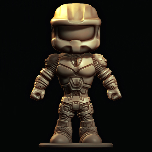 STL file Halo Fan Art・3D printing template to download・Cults