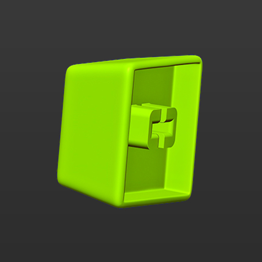 STL file Creeper / Minecraft ( Keycaps, Keyboard )・Model to download ...