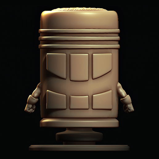 STL file Modok・Template to download and 3D print・Cults