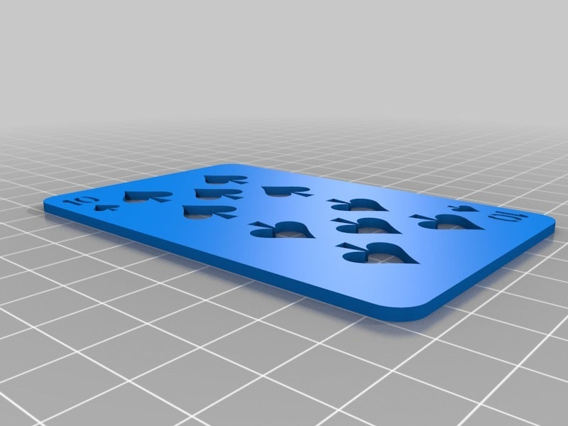 Archivo STL gratis Jugando a las cartas ♠️・Plan para descargar y ...