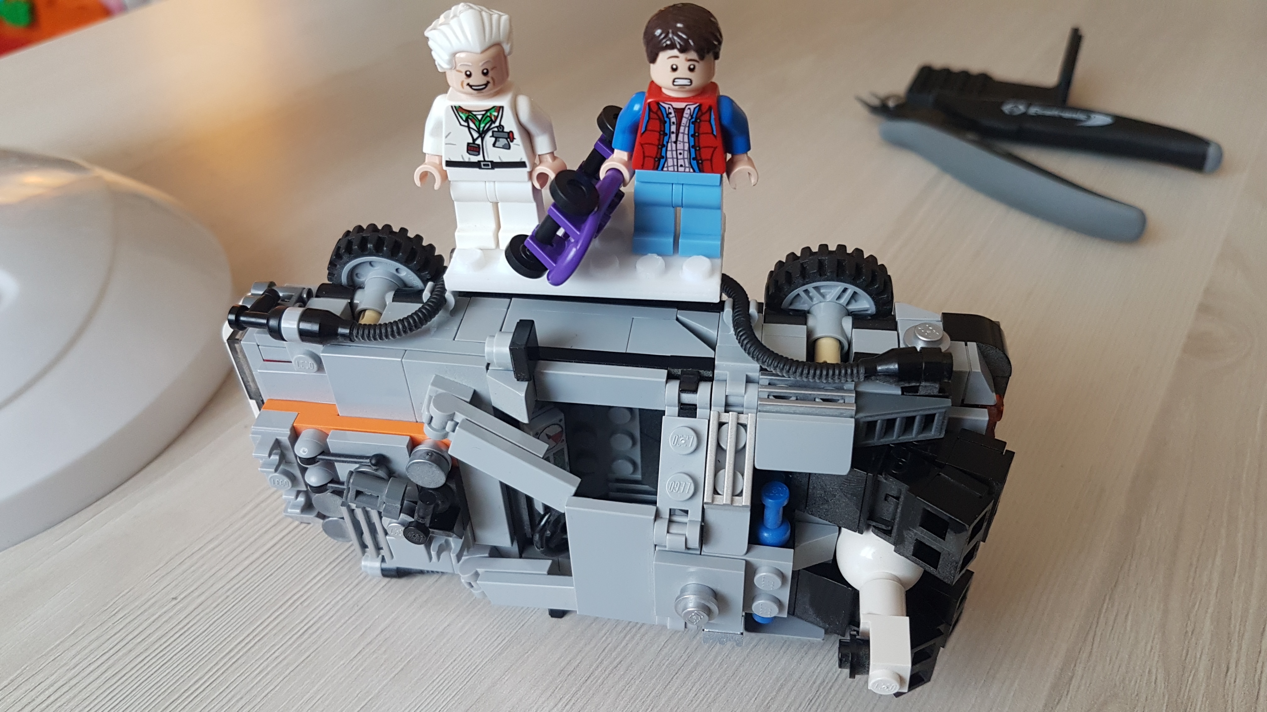 Free STL file Lego DeLorean Wall Mount・3D print design to download・Cults