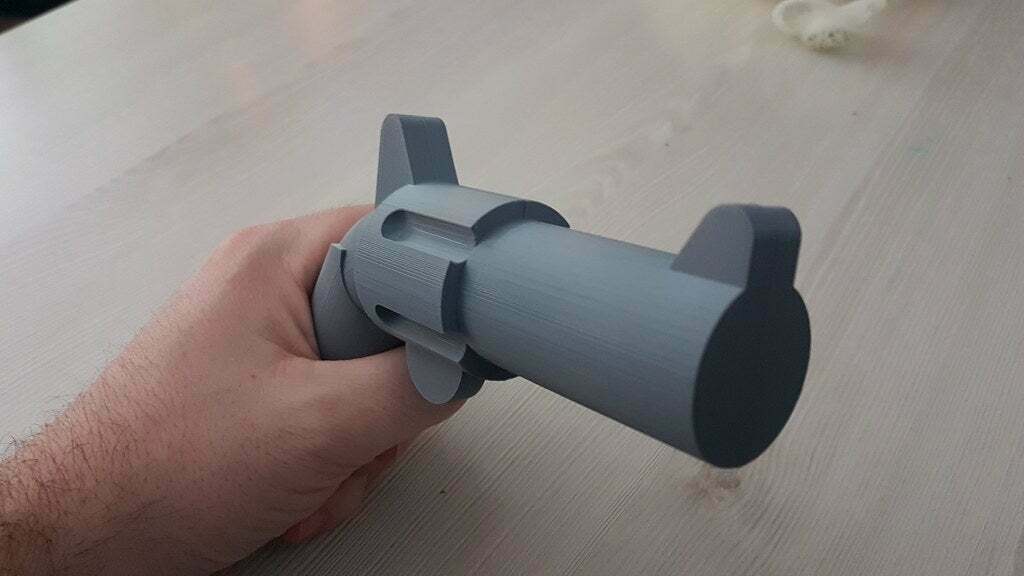 Fichier STL gratuit Revolver pistolet Lego géant (30132)・Design pour ...