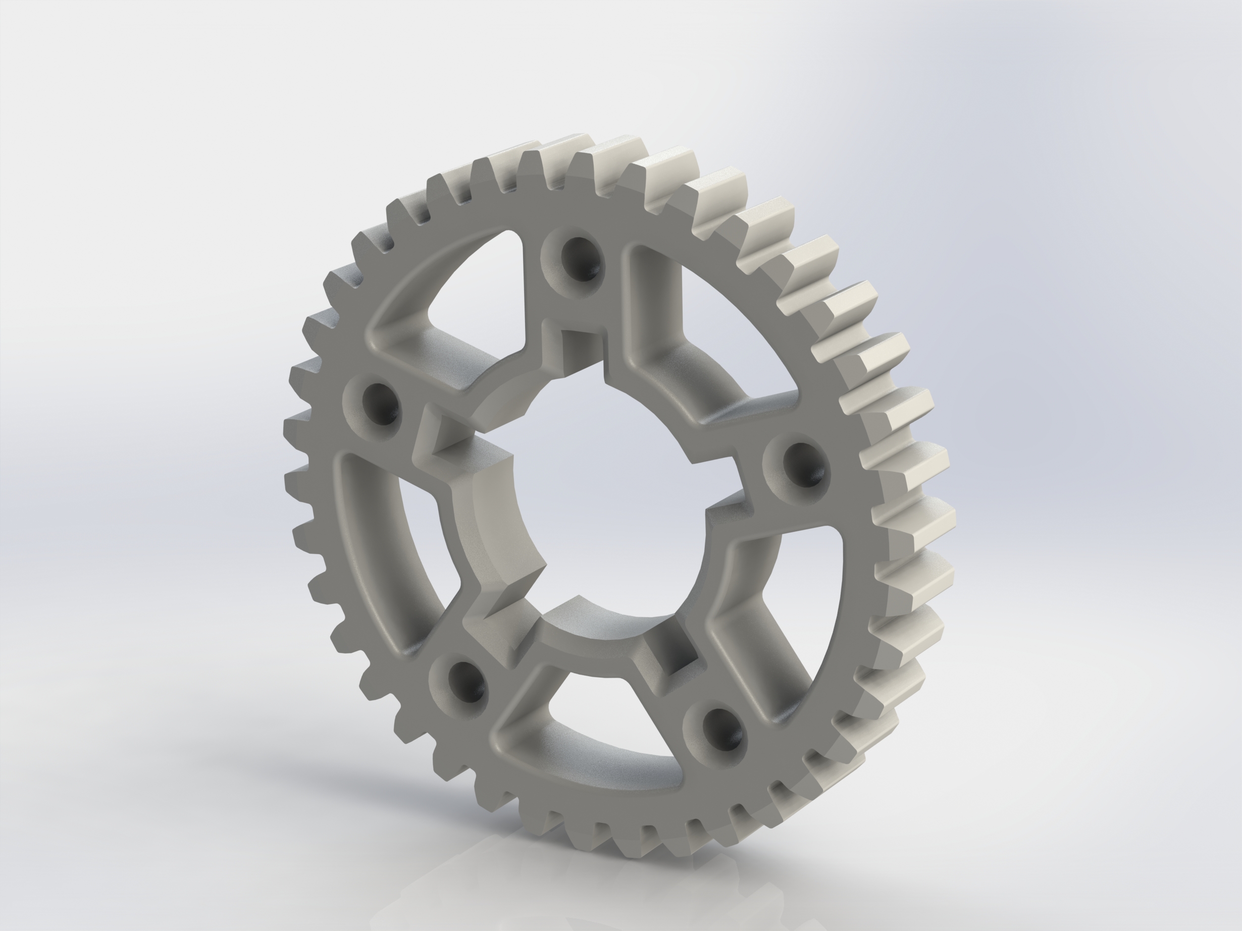 Free STL file Lawn mower wheel gear YLM553・3D printer model to download ...