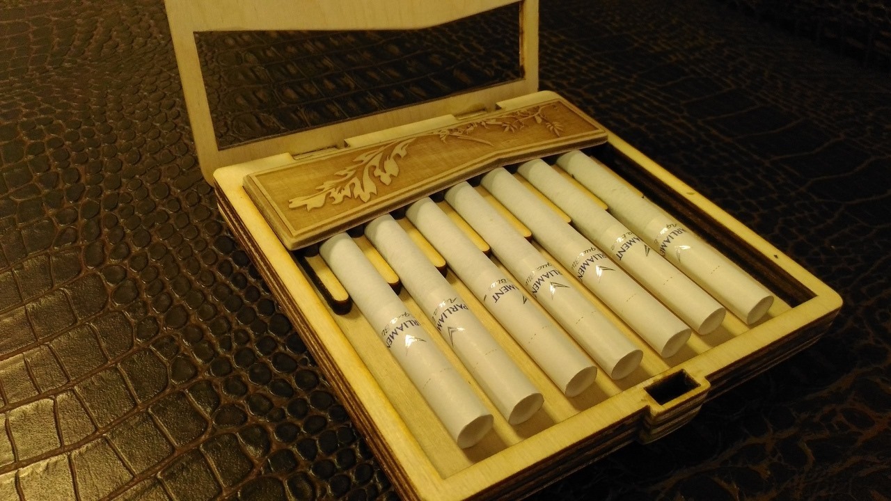 3D file cigar box 🚬・3D printable design to download・Cults