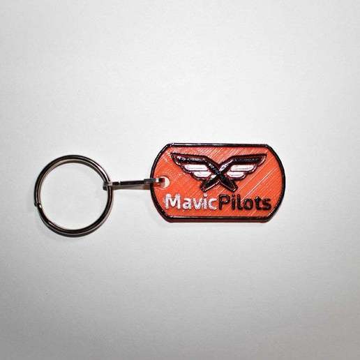 Descargar archivos 3D gratis Mavic Pilots Dog Tag ・ Cults