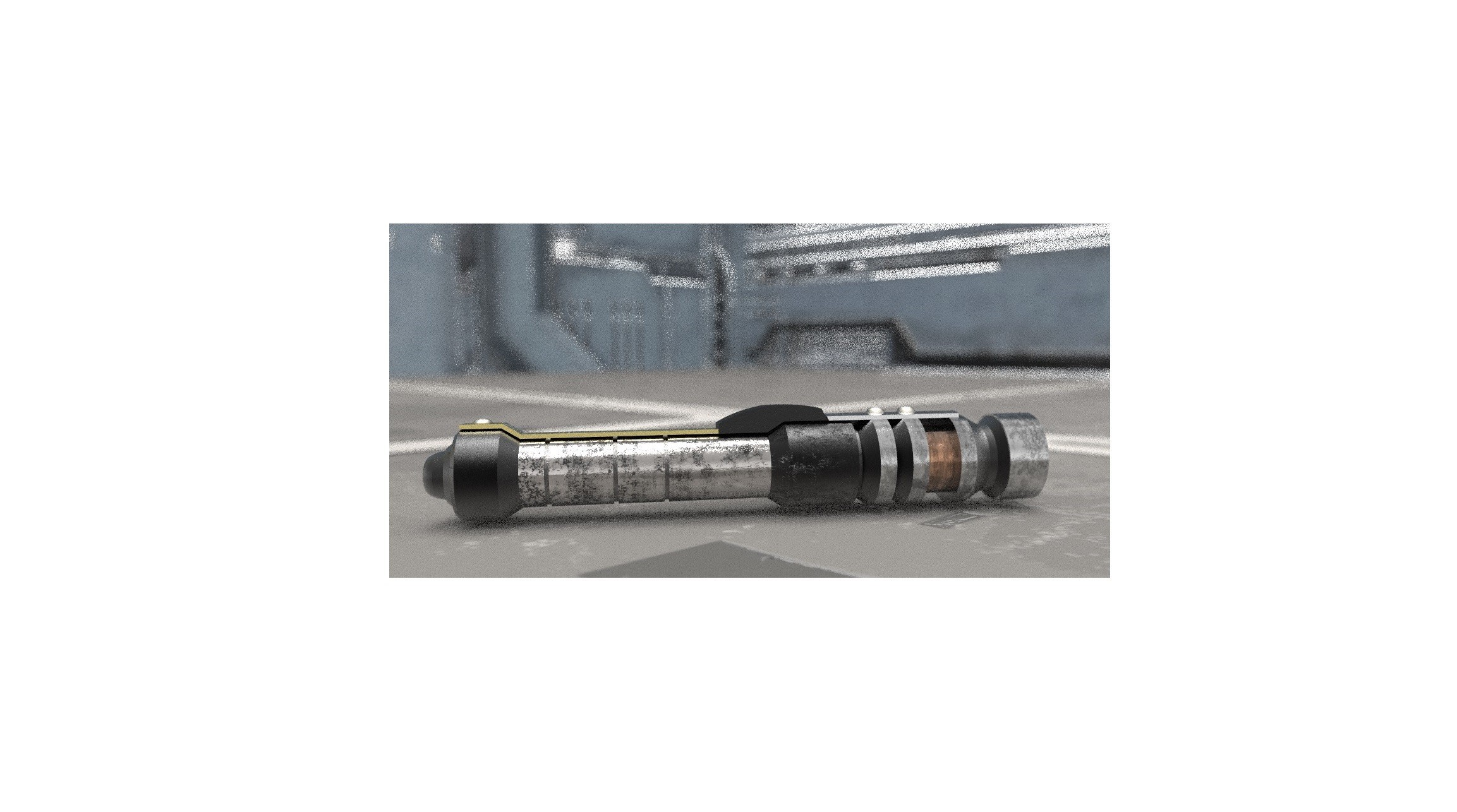 STL file Qu Rahn legacy Katarn inspired 3d printed lightsaber・3D ...