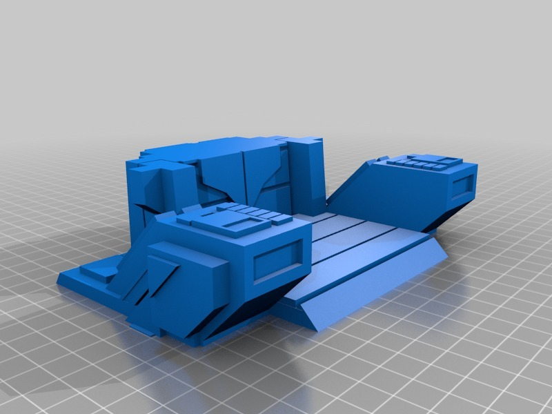 Free 3D file robot tyrant's throne cut into pieces・Design to download ...