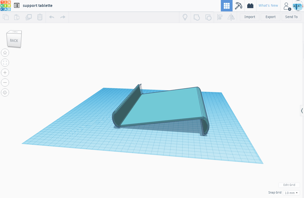 Free STL file support tablette・3D print design to download・Cults