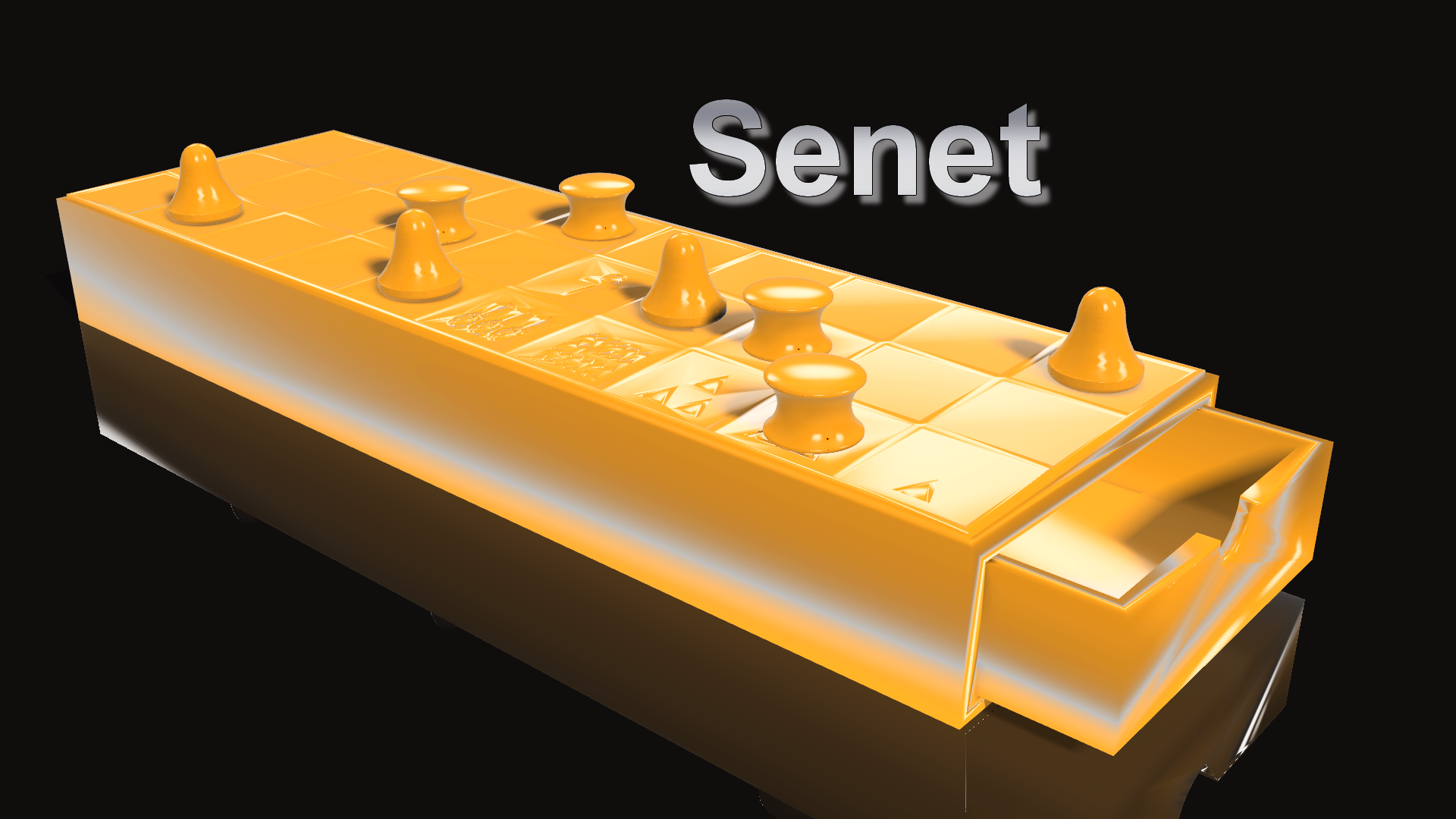 STL file Senet egyptian game 🇪🇬・3D printable model to download・Cults