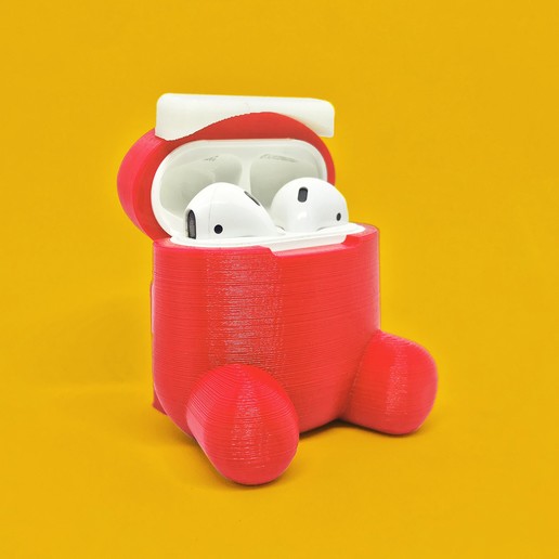 Download free STL file Among Us Case for AirPods • 3D printable model ...