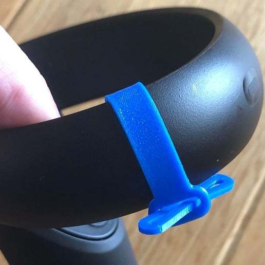 Download free STL file Oculus Touch (Rift S/Quest) "Knuckle" Strap • 3D ...